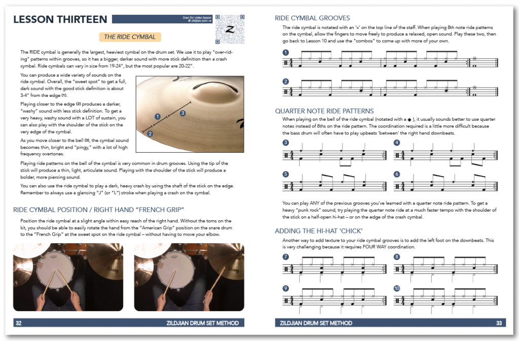 Lesson 13: Ride Cymbal, Hi-Hat Foot Technique - Zildjian Artists & Education